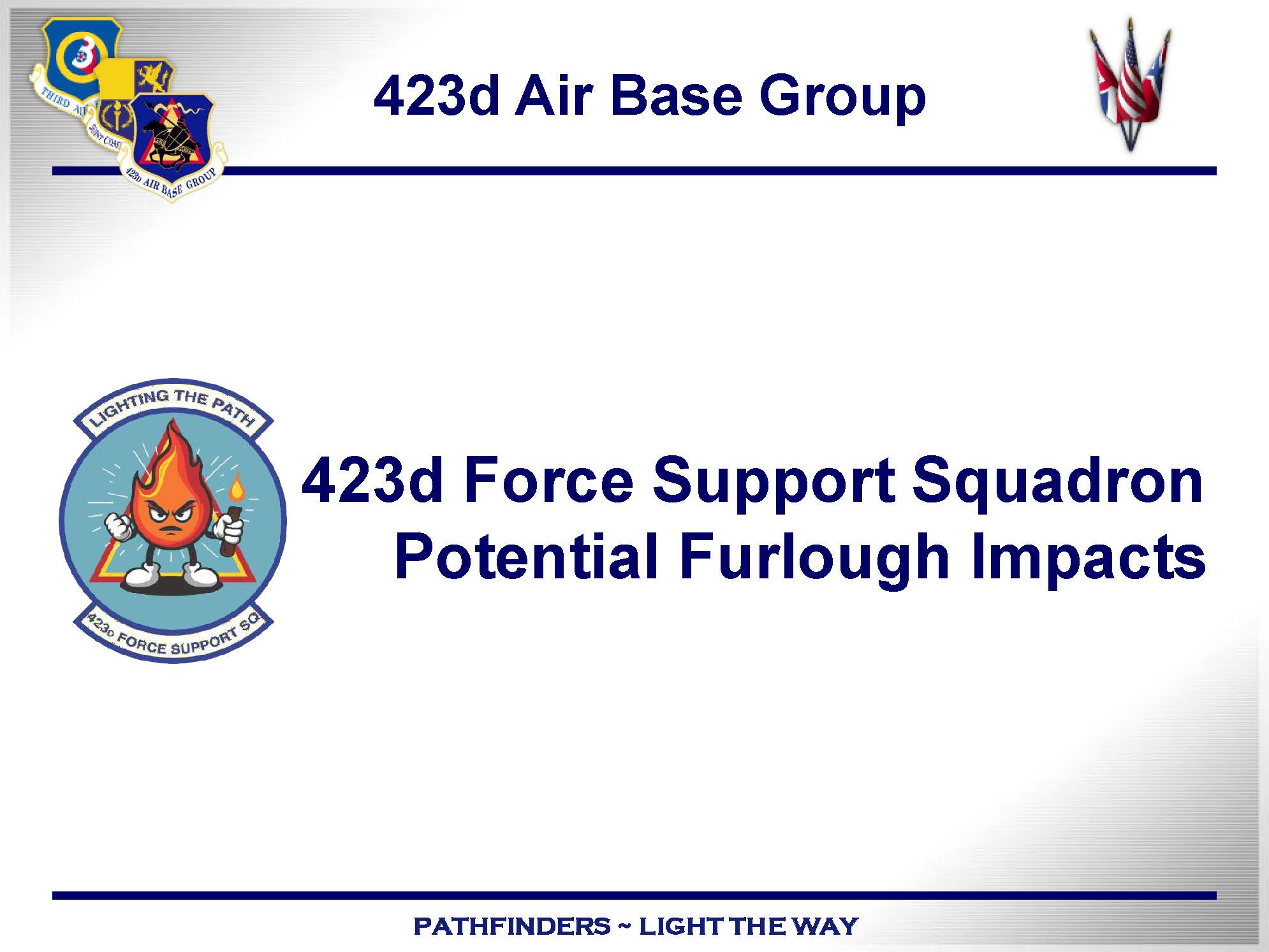 RAF Alconbury | 423d Force Support Squadron
